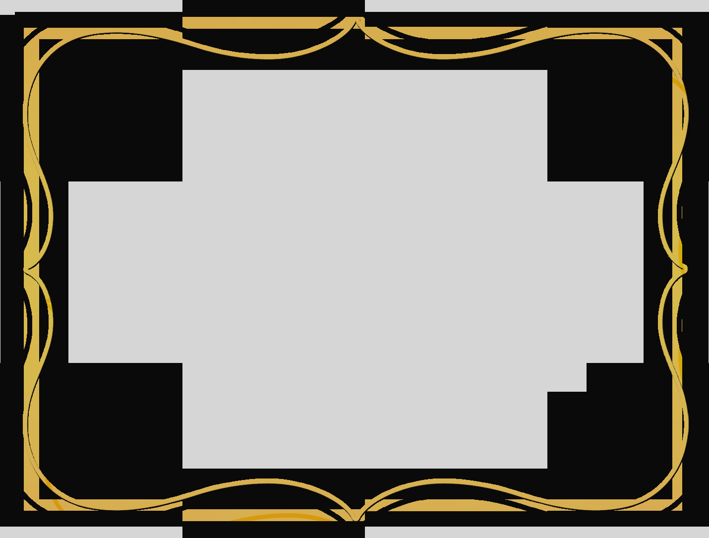 Yellow Frame Png Cute Pic Frame Clipart Png - Yellow Frame Png Cute Pic ...