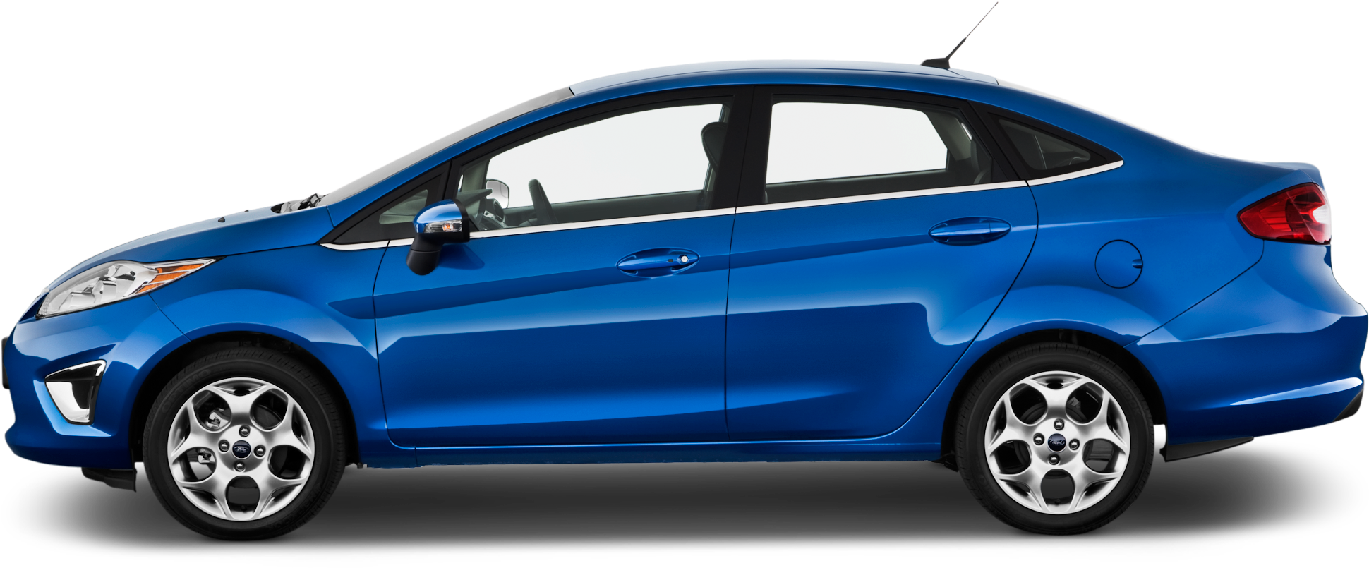 Ford Fiesta Sedan Side View Png Clipart - Ford Car Side View ...