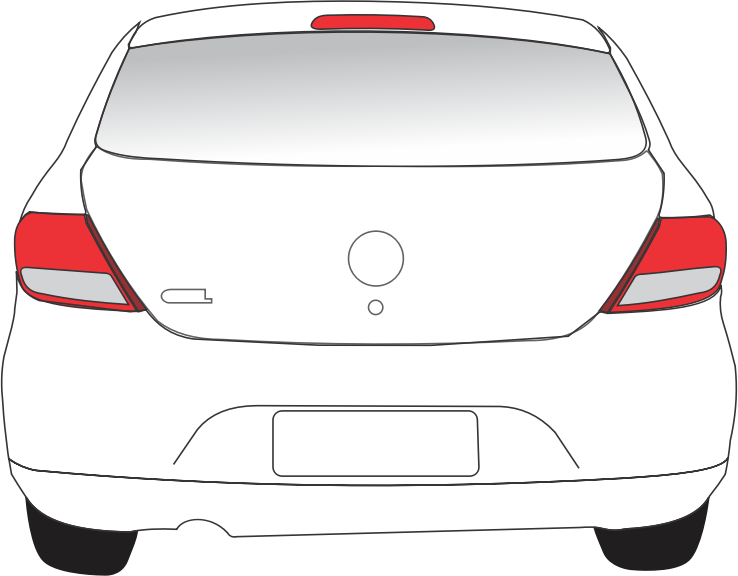 Back Of Car Clip Art - Cars Rear View Clipart - (738x576) Png Clipart ...