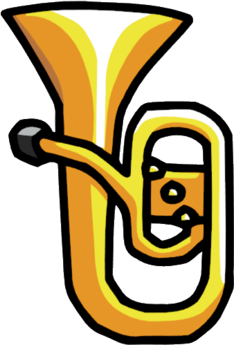 Tuba Clipart Transparent - Tuba Cartoon Png - (385x527) Png Clipart ...