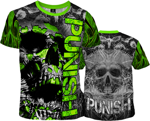 Punish Skull Scream - Skull - (500x500) Png Clipart Download