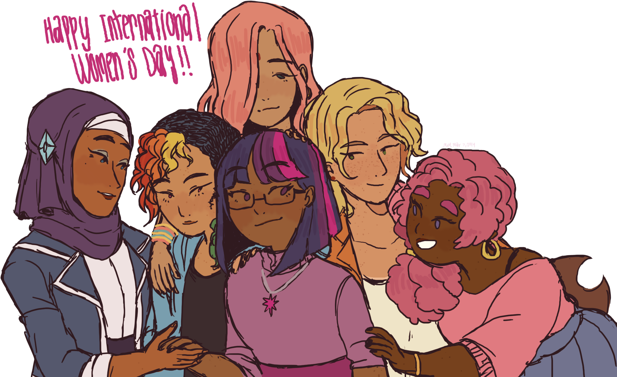 Hijab, Human, Humane Six, Humanized, Islam, Mane Six, - International ...