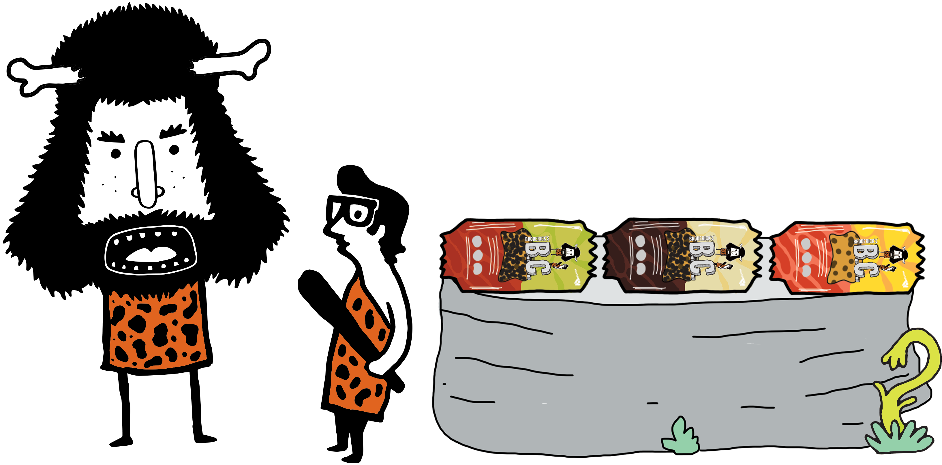 High In Protein, Low Calorie, And Gluten Free - Cartoon - (3313x1656 ...