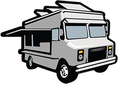 Food Truck Clipart Png - (476x366) Png Clipart Download