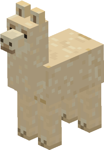 Llama - Minecraft Laama - (500x500) Png Clipart Download