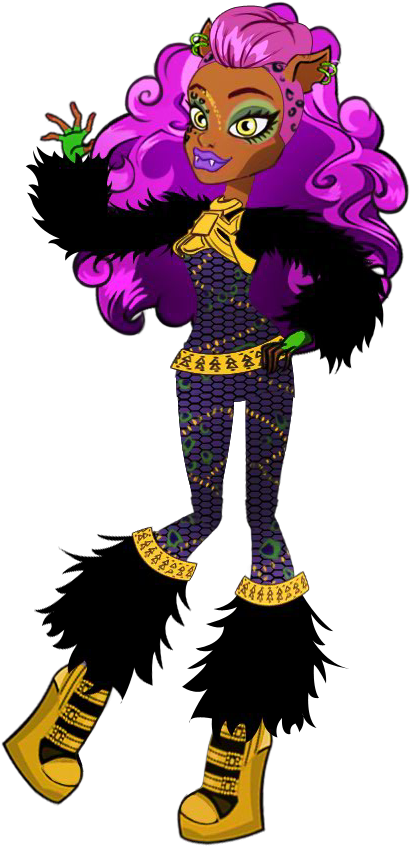 Ghouls Rule Clawdeen From Cartoon Network Mexico - Ghouls Rule Clawdeen ...