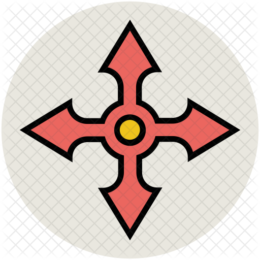 Crosshair Icon - Kingdom Hearts Roxas Symbol - (512x512) Png Clipart ...