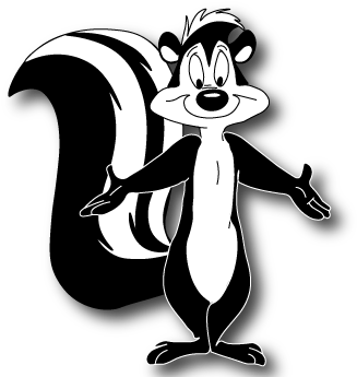 Pepe Le Pew By Domejohnny - Pepe Le Pew In Love - Full Size PNG Clipart ...