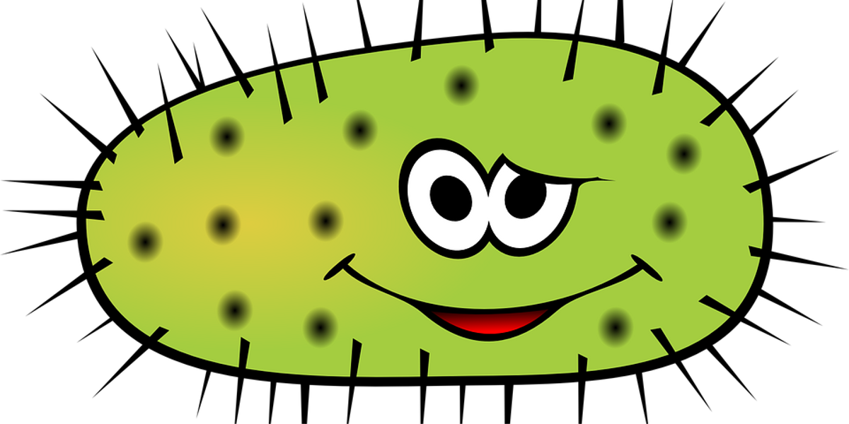 Clip Art Stop Germs Openclipart Germ Theory Of Disease - Bacteria ...