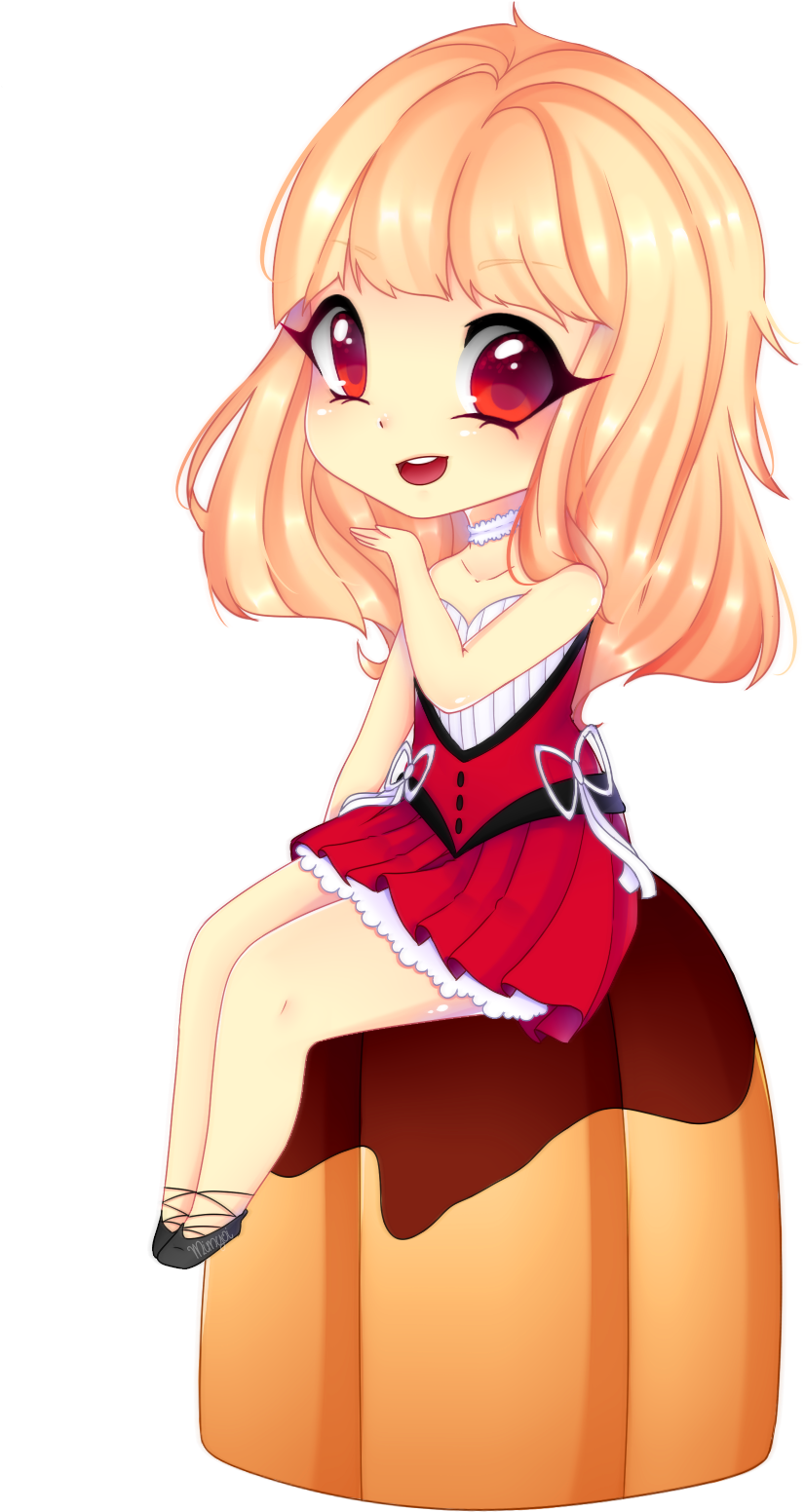 Chibi Pudding Mimyoi Anime Chibi Anime Dessert Anime - Chibi ...