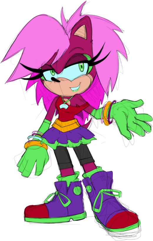 Sonia, 80s Style By Crimda - Sonia - (600x930) Png Clipart Download