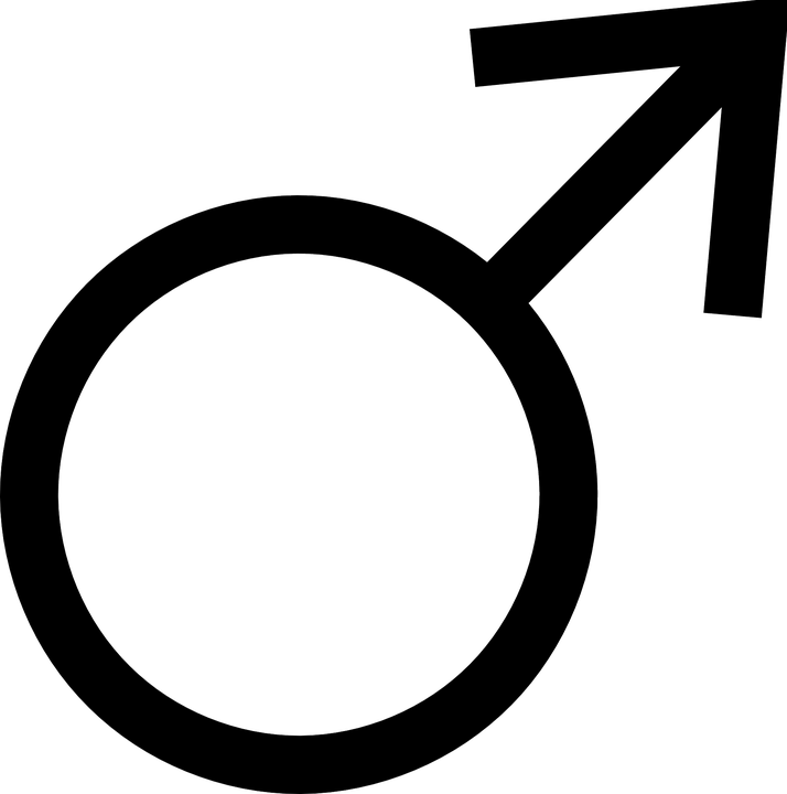 Sign Clipart Man - Male Symbol Vector - Full Size PNG Clipart Images ...