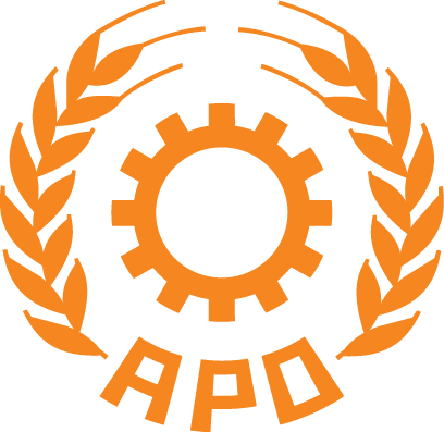 Apo Logo Orange Transparent Background - Apo Asian Productivity ...