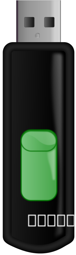 How To Set Use Usb Flash Memory Svg Vector - Mobile Phone - Full Size ...