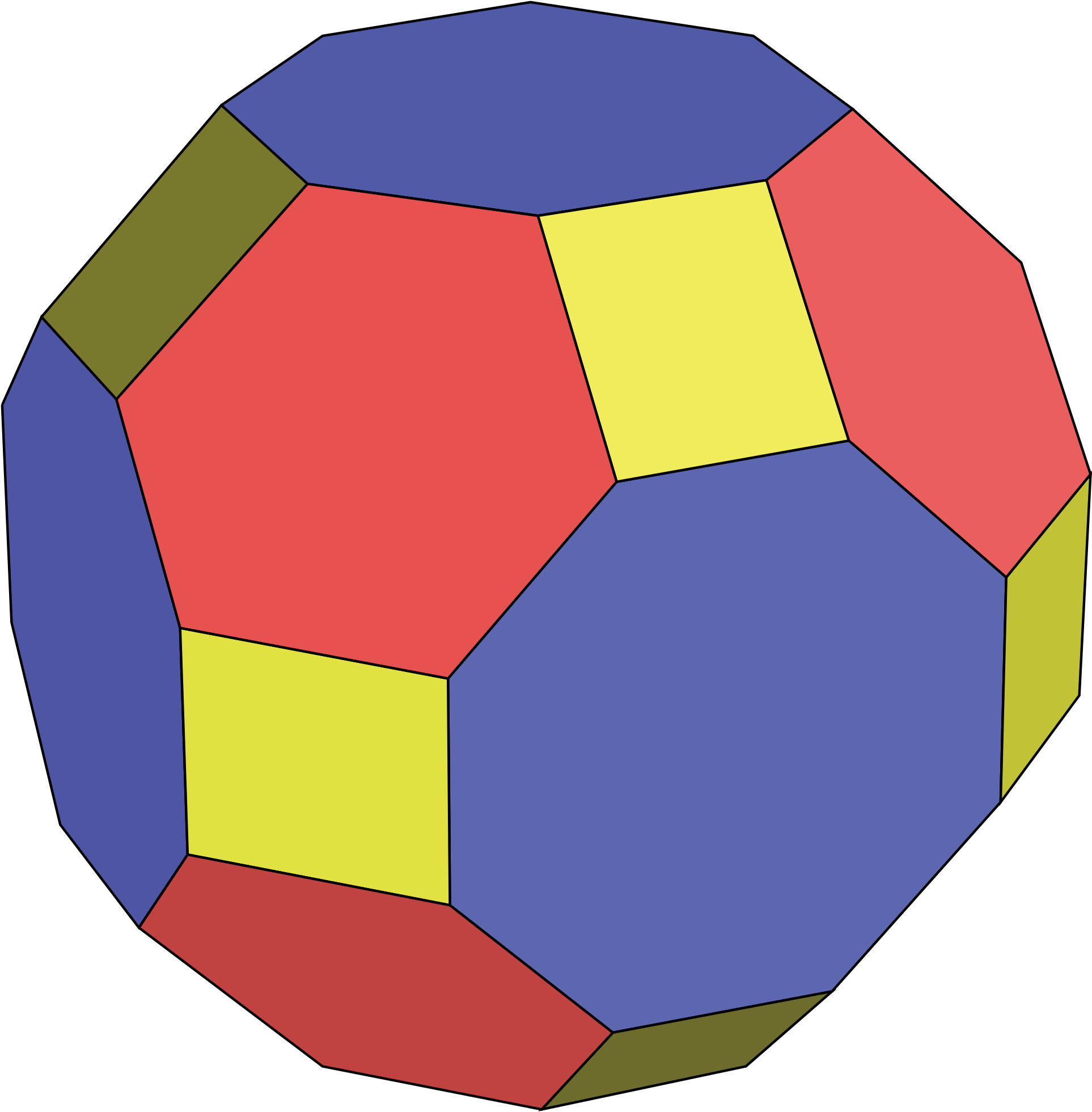 Open - Truncated Cuboctahedron - (2000x2000) Png Clipart Download