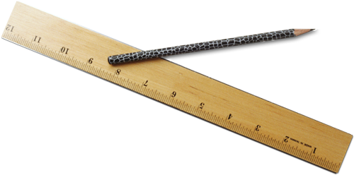 Ruler Pencil Png - Tool Ruler Png - Full Size PNG Clipart Images Download