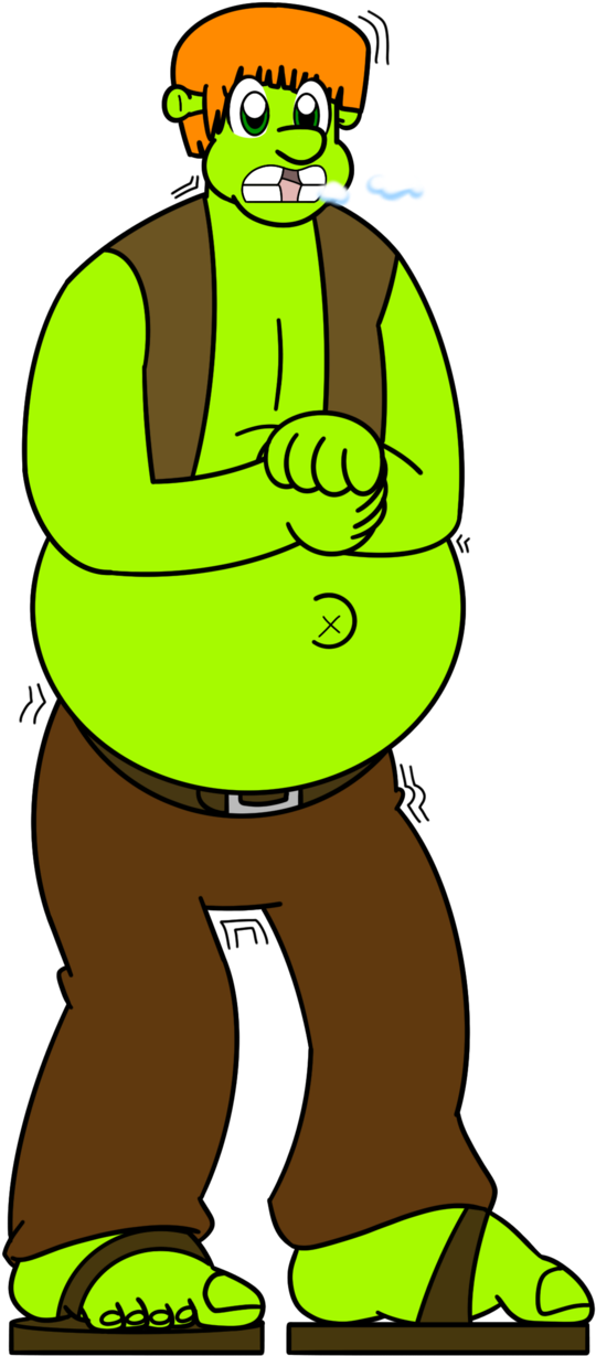 Jack The Ogre By Shawnyboymaker - Cartoon - (619x1290) Png Clipart Download