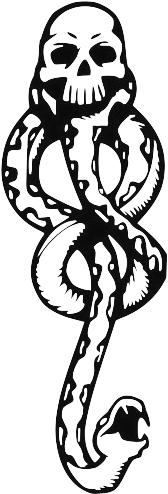 Transparent Death Eater Tattoo More - Death Mark Harry Potter ...