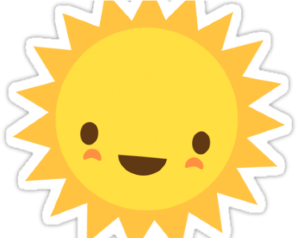 Cute Sun Clipart - Cute Cartoon Sun - Full Size PNG Clipart Images Download