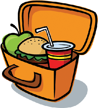 Lunch Box Clip Art - Lunch Clipart Transparent Background - (399x399 ...