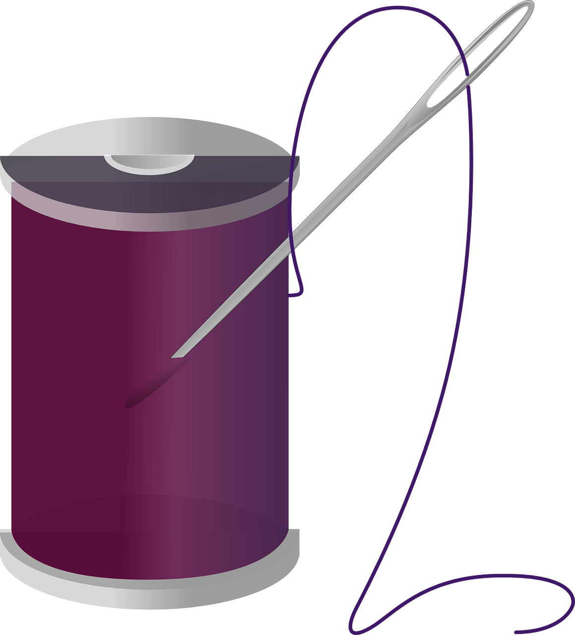 Thread And Needle Png - Spool Of Thread Transparent - Full Size PNG ...