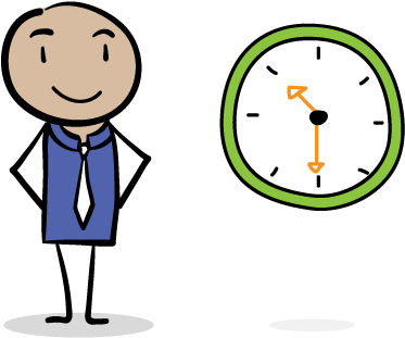 Be Patient - Cartoon - (960x389) Png Clipart Download