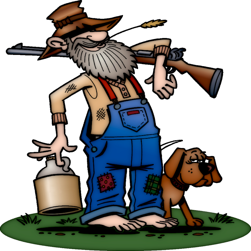 Redneck Hillbilly Royalty-free Clip Art - Redneck Cartoon - Full Size ...