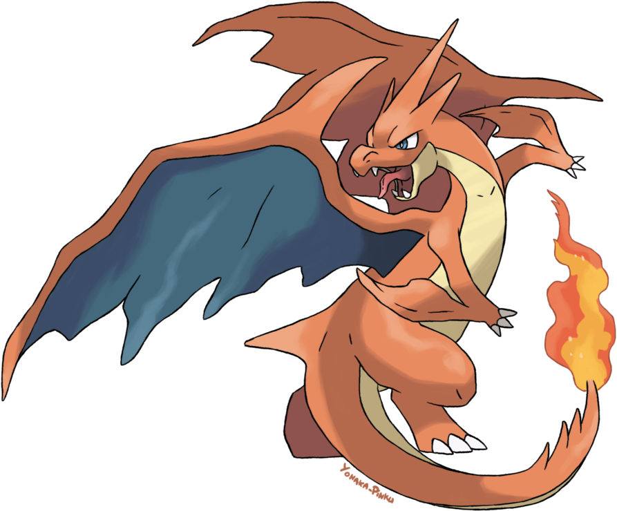 View Collection - Pokemon Mega Charizard Y - (984x811) Png Clipart Download