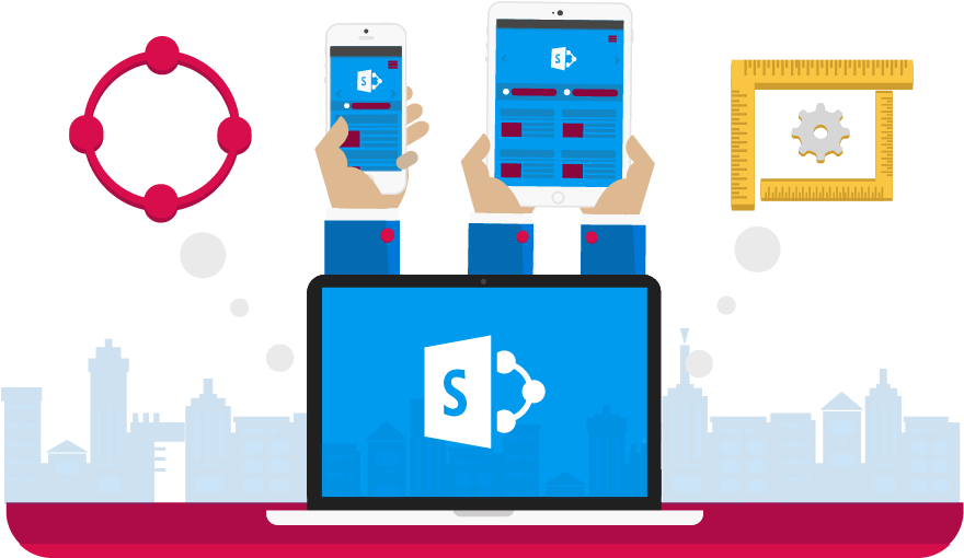 Sharepoint - Sharepoint - (919x542) Png Clipart Download