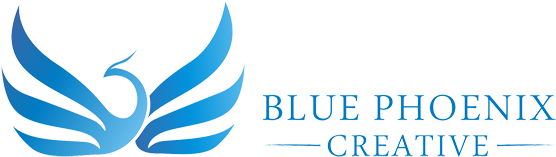 Blue Phoenix Creative Logo - Blue Phoenix Logo - (600x210) Png Clipart Download