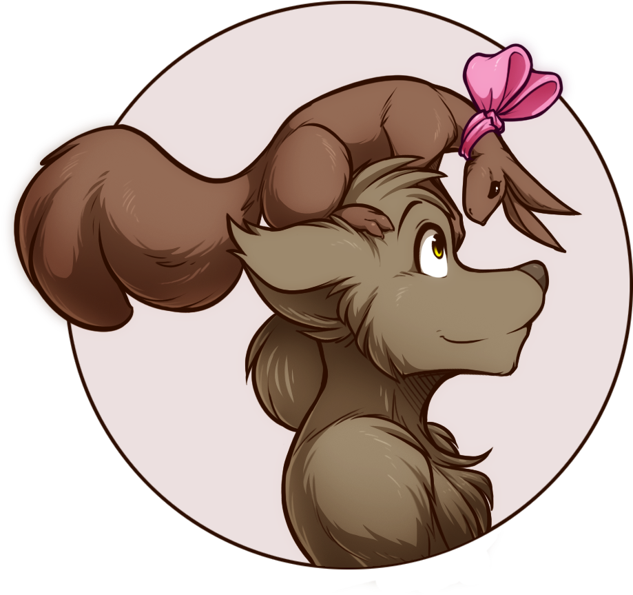 Sythe And Nibs - Twokinds Sythe And Zen - (1000x1000) Png Clipart Download