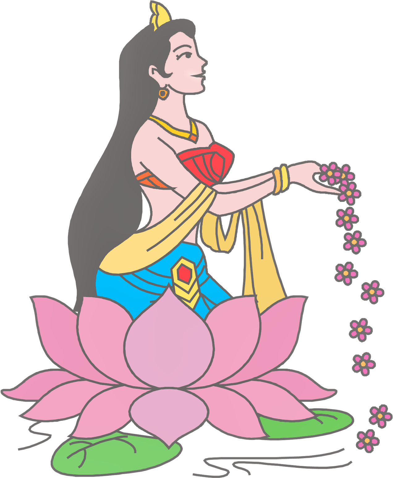 Namaskar Welcome Clipart - Namaskar Png - (1335x1600) Png Clipart Download