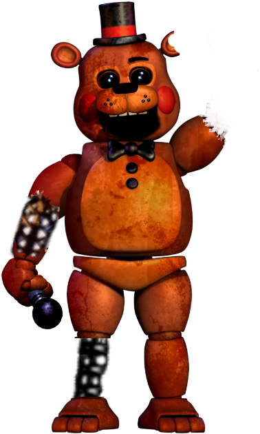 Withered Toy Freddy By Jadebladegamer22 - Fnaf 2 Toy Freddy Png ...