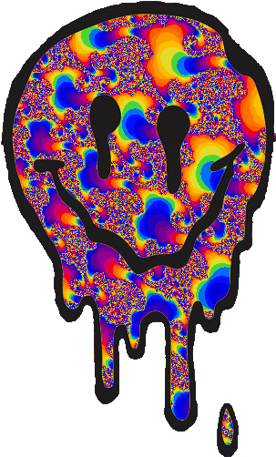 Trippy Clipart Smiley Face Tumblr - Trippy Melting Face Gif - (307x517 ...