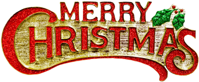 Merry Christmas Sign - Png Sticker Merry Christmas - Full Size PNG ...