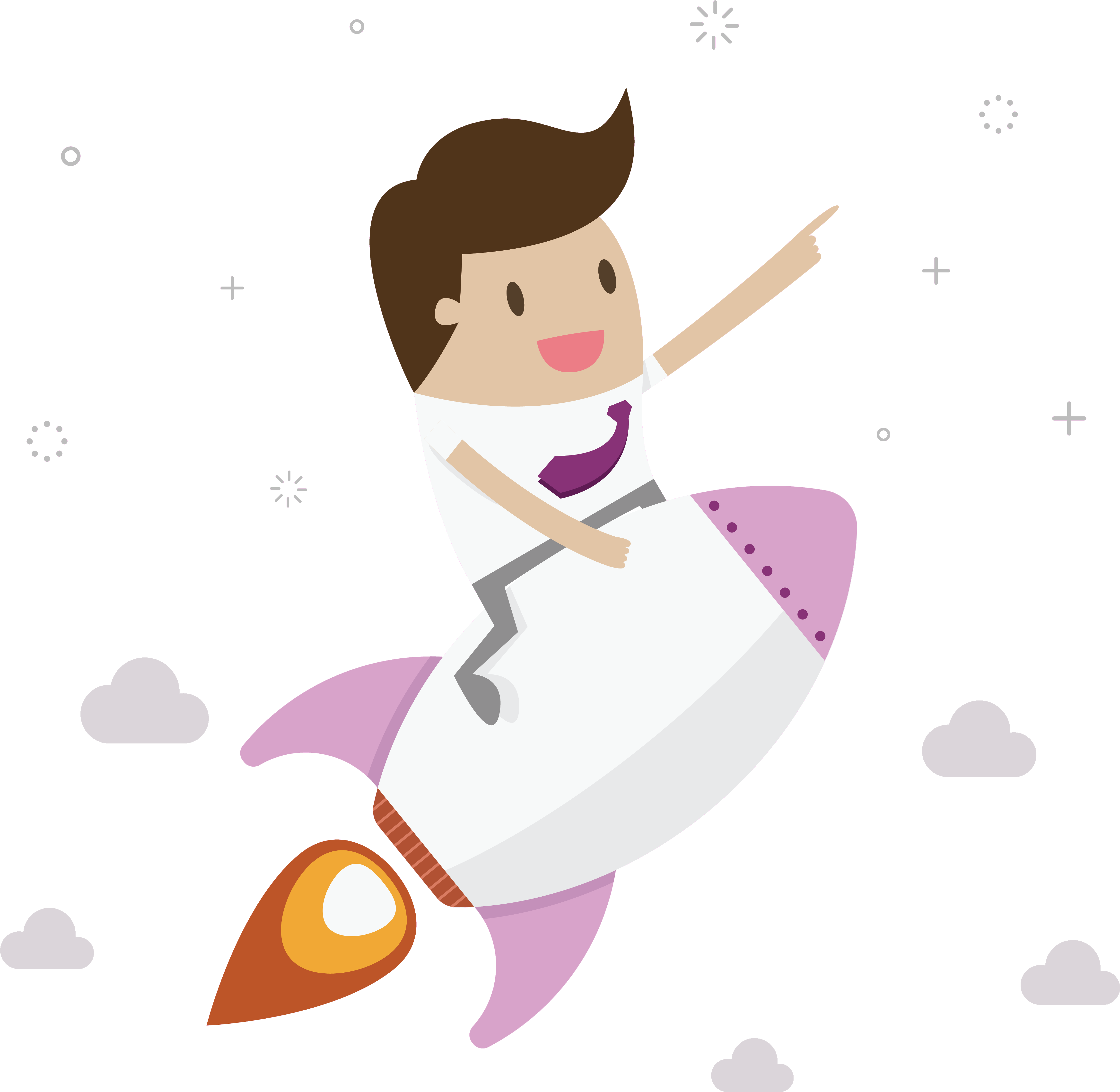 Rocket Man - Rocket Animation Transparent Gif - (5226x4943) Png Clipart ...