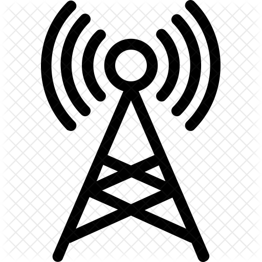 Antenna Icon - Logo Wifi Tower Png - Full Size PNG Clipart Images Download