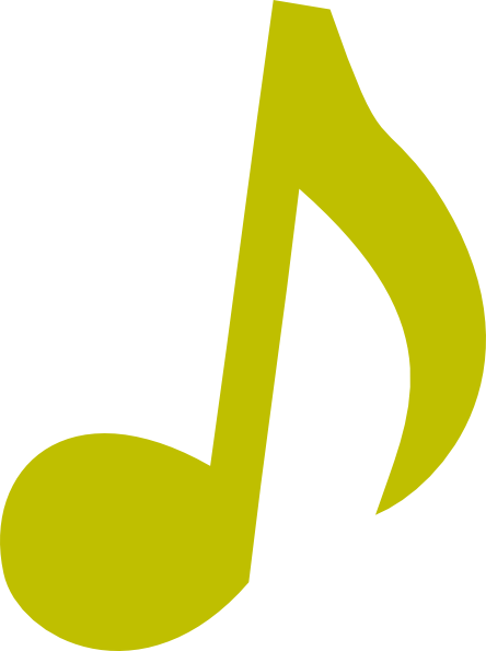 Green Music Note - Music Notes Clip Art - Full Size PNG Clipart Images ...