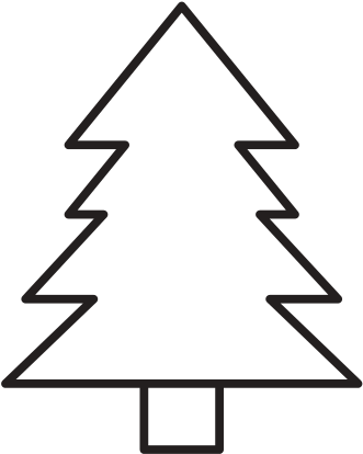 Pine Tree Natural Outline - Google Maps Park Icon - Full Size PNG ...