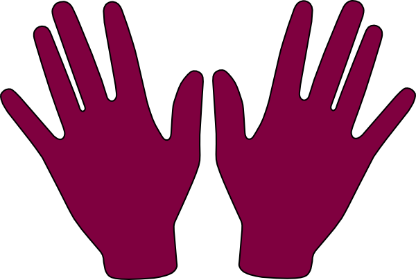 Hands Clip Art At Clker - Cartoon Hand No Background - (600x404) Png ...