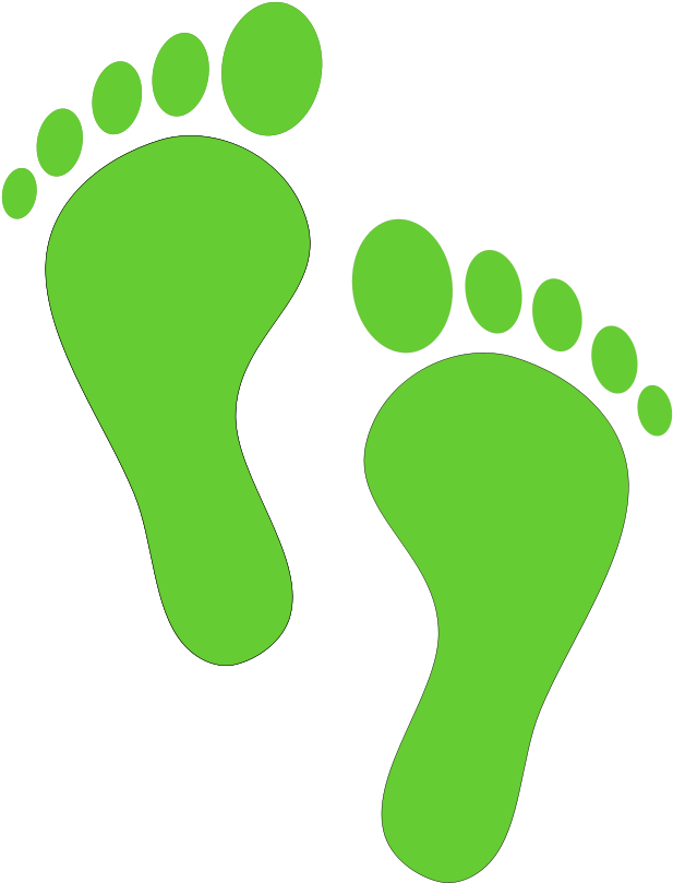 Steps Clip Art Transparent - Footprint Clipart - (900x900) Png Clipart ...