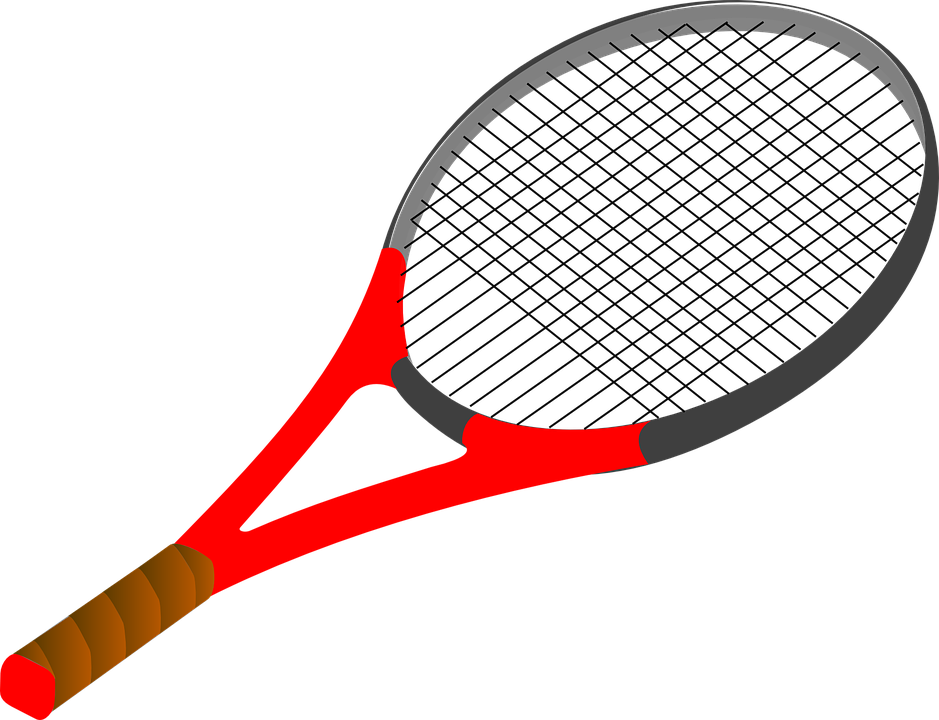 Tennis Clip Art Border Free - Tennis Racket Transparent Background ...