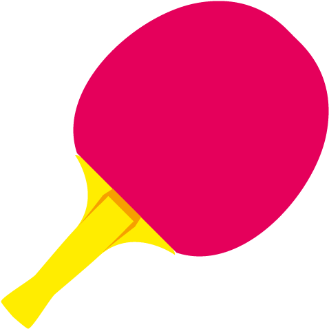 Table Tennis Racket Sport Cartoon - Sports - (800x800) Png Clipart Download