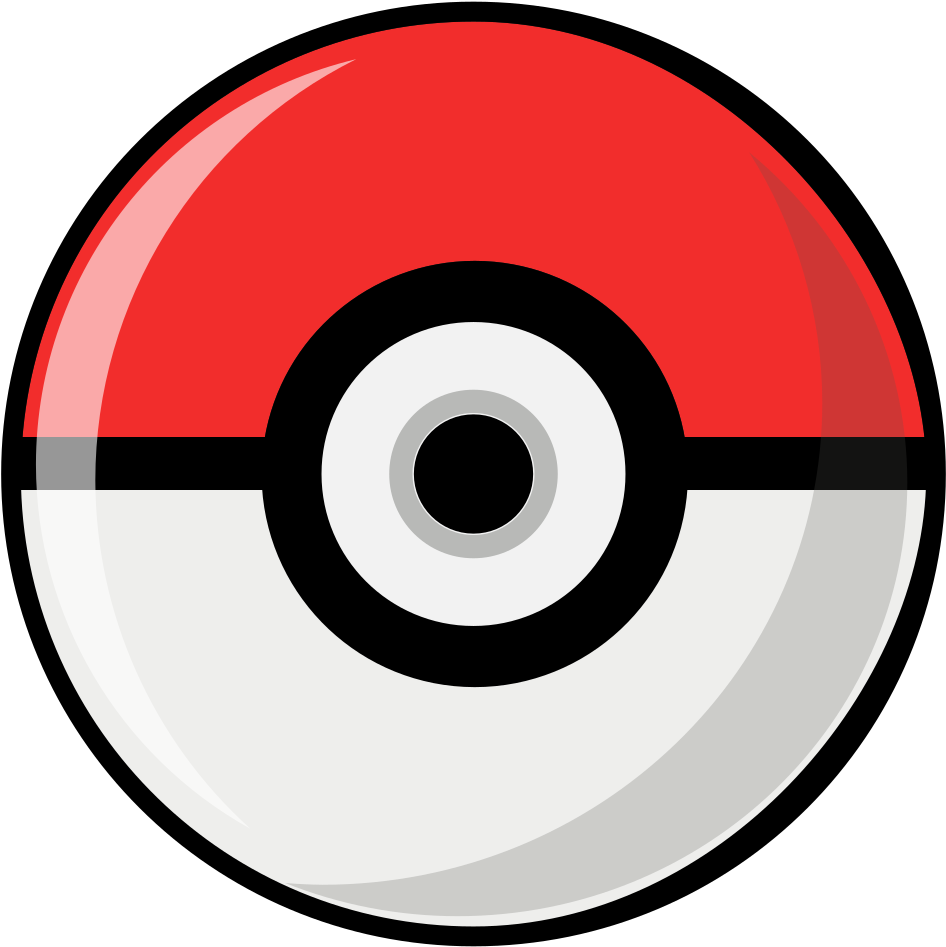 Pokemon Red Pokeball Clip Art - Pokemon Ball Clip Art - Full Size PNG ...