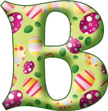 Alfabeto Easterbpng - Easter Alphabet Letters - Full Size PNG Clipart ...