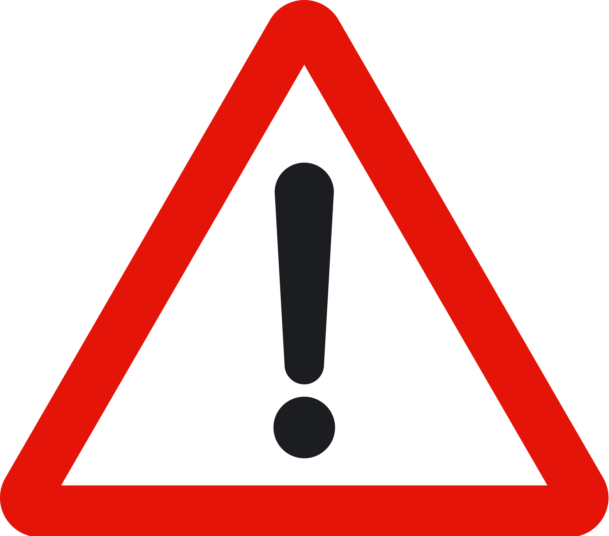 Is Gymnastics Underrated - Triangle Sign - (2000x1761) Png Clipart Download