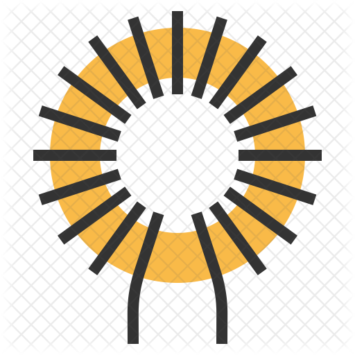 Coil Icon - Electronic Circuit - (512x512) Png Clipart Download