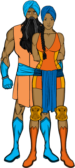 Balvir Kaur - Cartoon - (400x600) Png Clipart Download