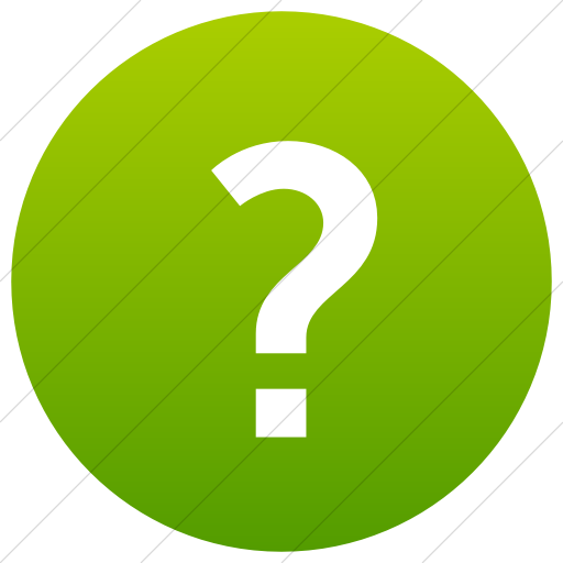Free Signs Icons - Question Mark Green Circle - (512x512) Png Clipart ...