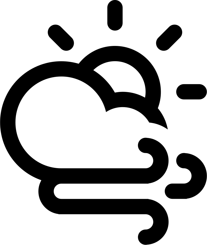 Cloud Wind Sun Comments - Weather Forecasting - Full Size PNG Clipart ...